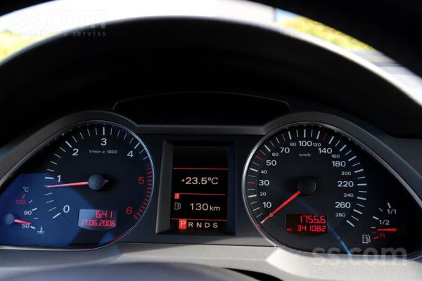 Melns Audi A6 2006 Tukums, ar dzinēja tilpumu 3.00 L un nobraukumu 341 tūkst. km par 3950 €, foto 10 vietnē AUTOMOTO.COM.LV