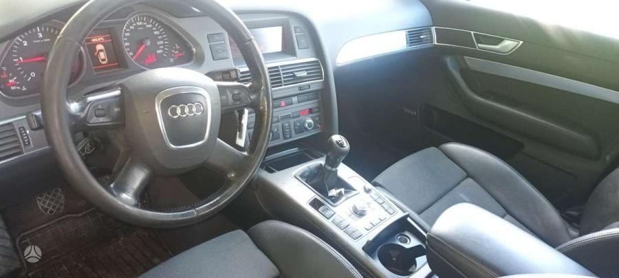 Melns Audi A6 2006 Marijampole, ar dzinēja tilpumu 2.00 L un nobraukumu 300 tūkst. km par 2750 €, foto 10 vietnē AUTOMOTO.COM.LV