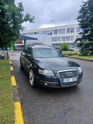 Black Audi A6 2006 in Vilnius, with an engine capacity of 2.97 L and mileage of 340 thousand km for 3000 €, photo 3 on AUTOMOTO.COM.LV