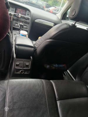 Black Audi A6 2006 in Vilnius, with an engine capacity of 2.97 L and mileage of 340 thousand km for 3000 €, photo 6 on AUTOMOTO.COM.LV
