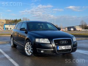 Black Audi A6 2006 in Riga, with an engine capacity of 2.00 L and mileage of 350 thousand km for 2700 €, photo  on AUTOMOTO.COM.LV
