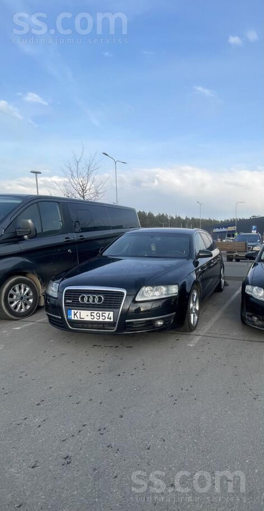 Black Audi A6 2006 in Riga, with an engine capacity of 2.00 L and mileage of 350 thousand km for 2700 €, photo 3 on AUTOMOTO.COM.LV