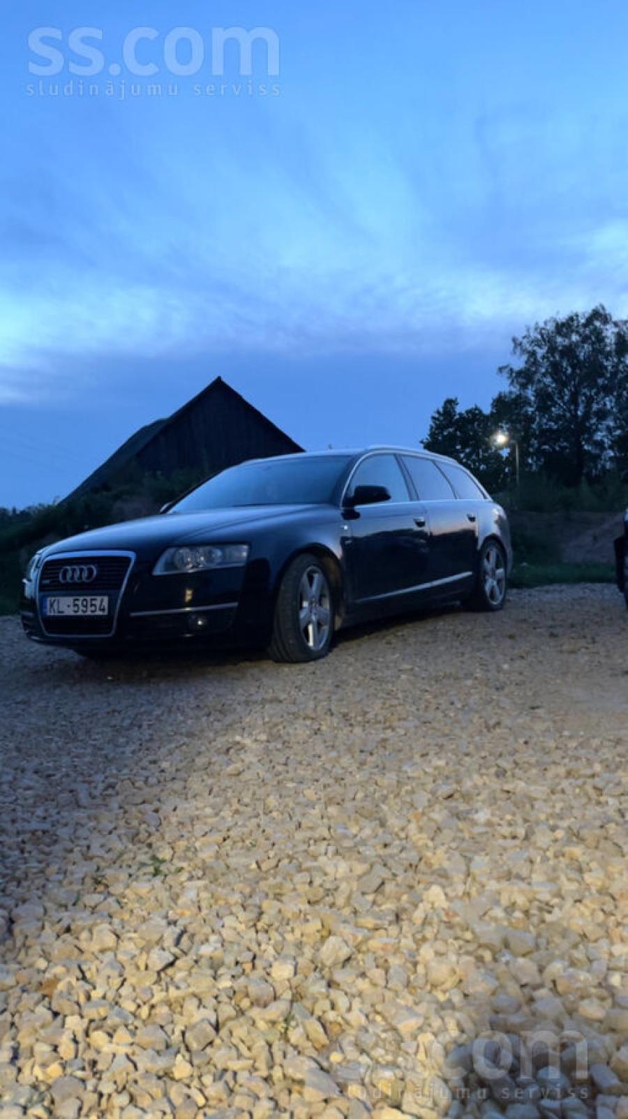 Black Audi A6 2006 in Riga, with an engine capacity of 2.00 L and mileage of 350 thousand km for 2700 €, photo 6 on AUTOMOTO.COM.LV