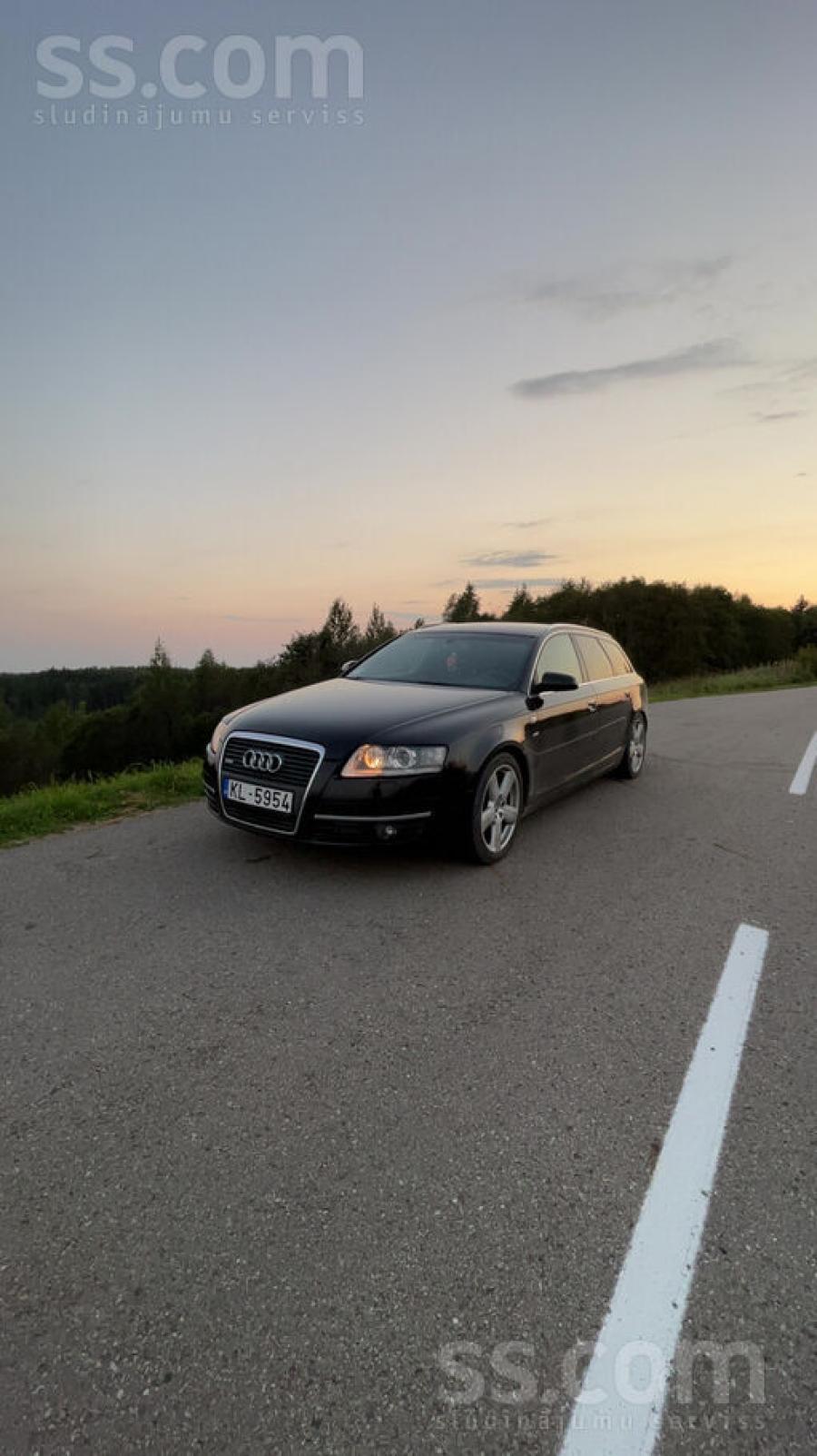 Black Audi A6 2006 in Riga, with an engine capacity of 2.00 L and mileage of 350 thousand km for 2700 €, photo 7 on AUTOMOTO.COM.LV