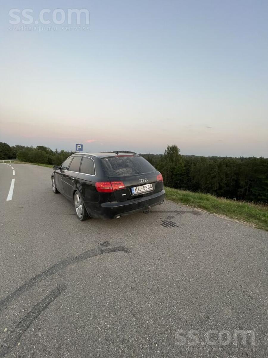 Black Audi A6 2006 in Riga, with an engine capacity of 2.00 L and mileage of 350 thousand km for 2700 €, photo 8 on AUTOMOTO.COM.LV