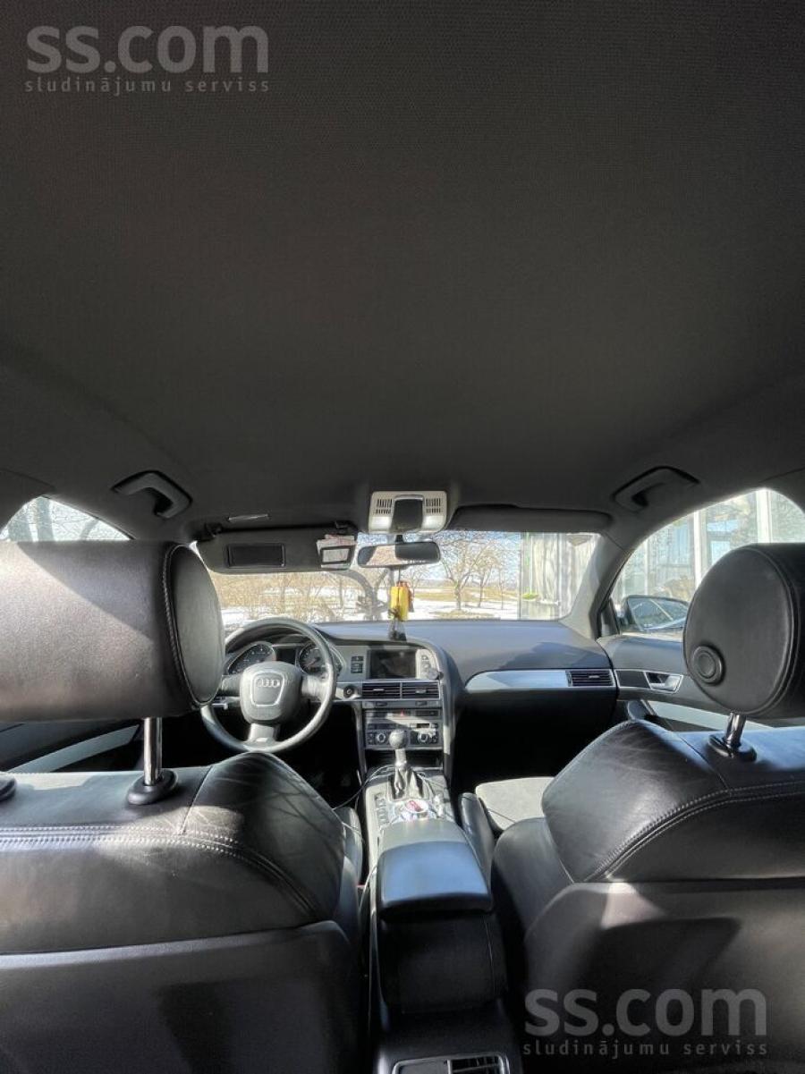 Black Audi A6 2006 in Riga, with an engine capacity of 2.00 L and mileage of 350 thousand km for 2700 €, photo 9 on AUTOMOTO.COM.LV