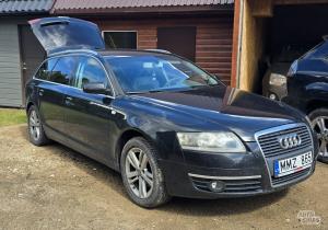 Black Audi A6 2006 in Kupiskis, with an engine capacity of 2.00 L and mileage of 358 thousand km for 2300 €, photo  on AUTOMOTO.COM.LV