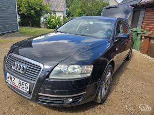 Black Audi A6 2006 in Kupiskis, with an engine capacity of 2.00 L and mileage of 358 thousand km for 2300 €, photo 3 on AUTOMOTO.COM.LV