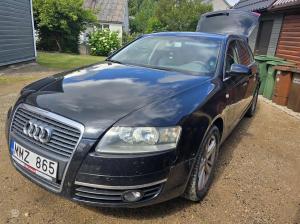 Melns Audi A6 2006 Kupiškis, ar dzinēja tilpumu 1.97 L un nobraukumu 358 tūkst. km par 2300 €, foto 3 vietnē AUTOMOTO.COM.LV