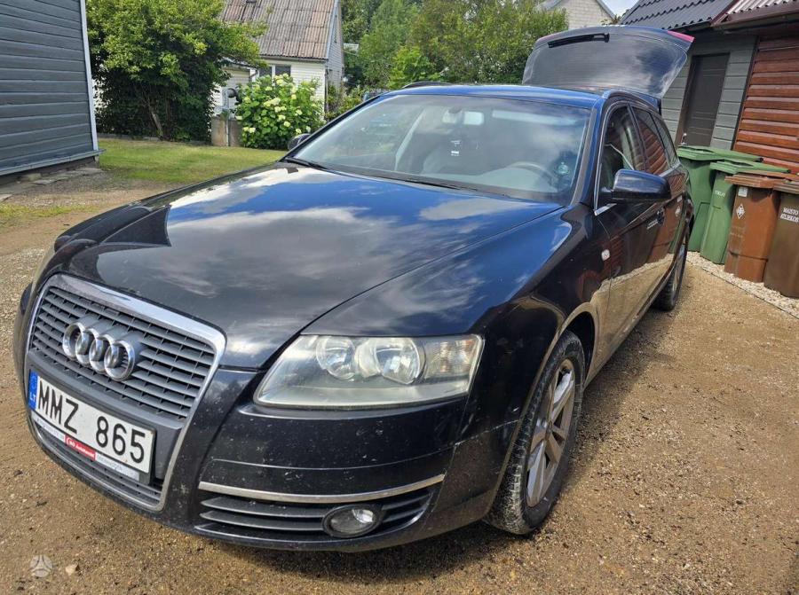 Melns Audi A6 2006 Kupiškis, ar dzinēja tilpumu 1.97 L un nobraukumu 358 tūkst. km par 2300 €, foto 3 vietnē AUTOMOTO.COM.LV