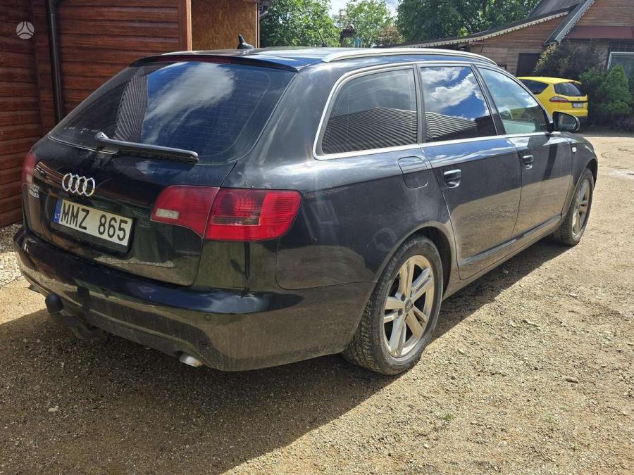 Melns Audi A6 2006 Kupiškis, ar dzinēja tilpumu 1.97 L un nobraukumu 358 tūkst. km par 2300 €, foto 5 vietnē AUTOMOTO.COM.LV