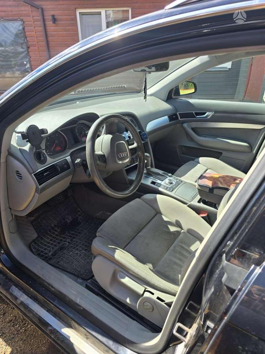 Melns Audi A6 2006 Kupiškis, ar dzinēja tilpumu 1.97 L un nobraukumu 358 tūkst. km par 2300 €, foto 7 vietnē AUTOMOTO.COM.LV