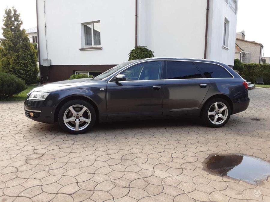 Melns Audi A6 2006 Kazlų Rūda, ar dzinēja tilpumu 2.00 L un nobraukumu 393 tūkst. km par 3400 €, foto 4 vietnē AUTOMOTO.COM.LV