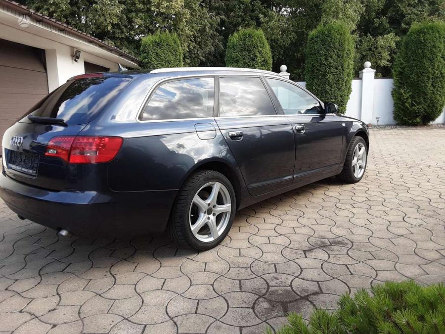 Melns Audi A6 2006 Kazlų Rūda, ar dzinēja tilpumu 2.00 L un nobraukumu 393 tūkst. km par 3400 €, foto 7 vietnē AUTOMOTO.COM.LV