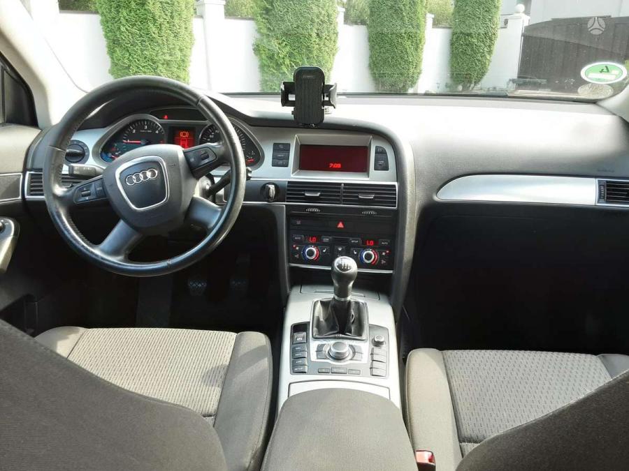 Melns Audi A6 2006 Kazlų Rūda, ar dzinēja tilpumu 2.00 L un nobraukumu 393 tūkst. km par 3400 €, foto 12 vietnē AUTOMOTO.COM.LV