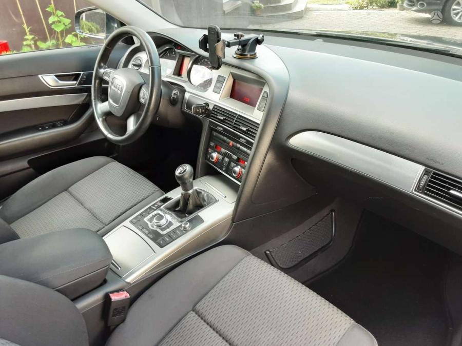 Melns Audi A6 2006 Kazlų Rūda, ar dzinēja tilpumu 2.00 L un nobraukumu 393 tūkst. km par 3400 €, foto 17 vietnē AUTOMOTO.COM.LV
