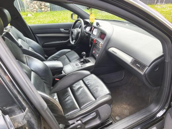 Melns Audi A6 2006 Viļņa, ar dzinēja tilpumu 3.00 L un nobraukumu 365 tūkst. km par 2400 €, foto 5 vietnē AUTOMOTO.COM.LV