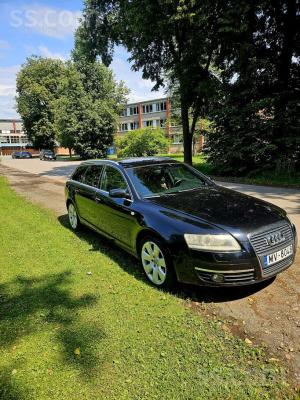 Black Audi A6 2006 in Jekabpils, with an engine capacity of 2.70 L and mileage of 393 thousand km for 2400 €, photo 3 on AUTOMOTO.COM.LV