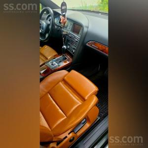 Black Audi A6 2006 in Jekabpils, with an engine capacity of 2.70 L and mileage of 393 thousand km for 2400 €, photo 17 on AUTOMOTO.COM.LV