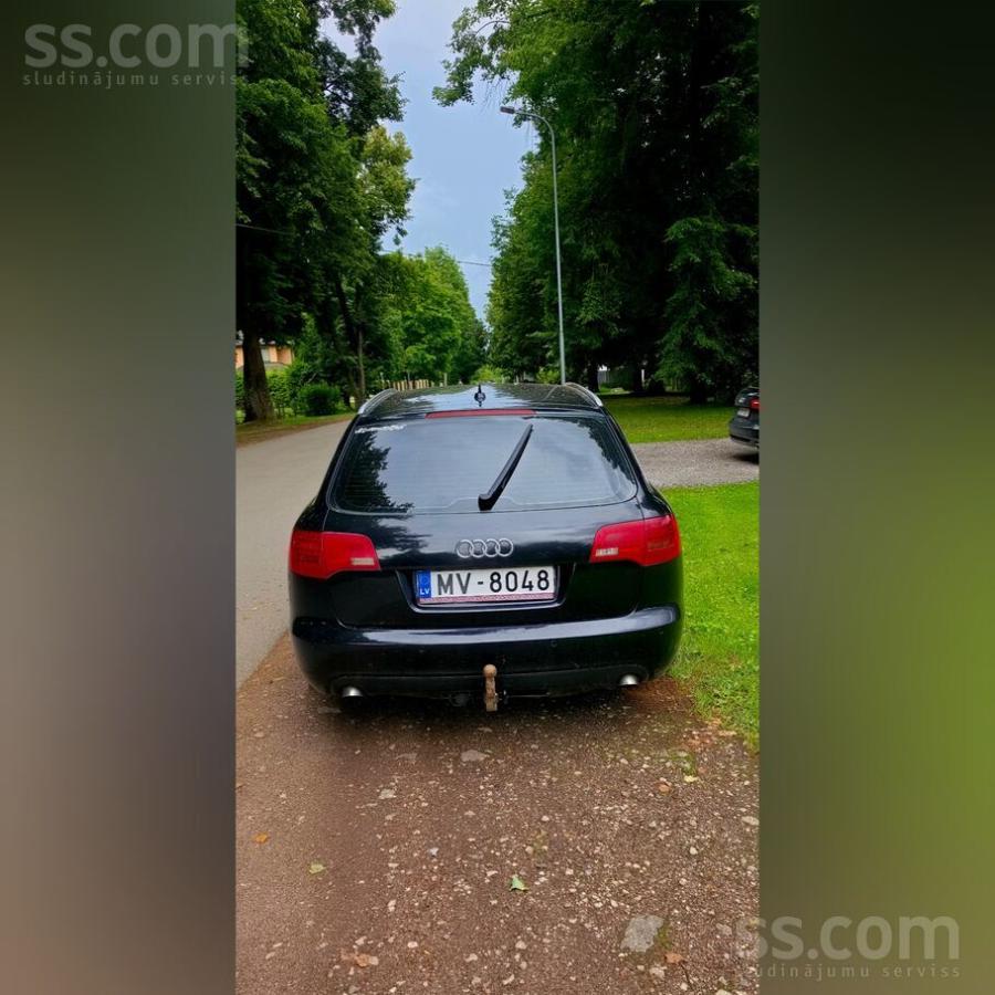 Black Audi A6 2006 in Jekabpils, with an engine capacity of 2.70 L and mileage of 393 thousand km for 2400 €, photo 21 on AUTOMOTO.COM.LV