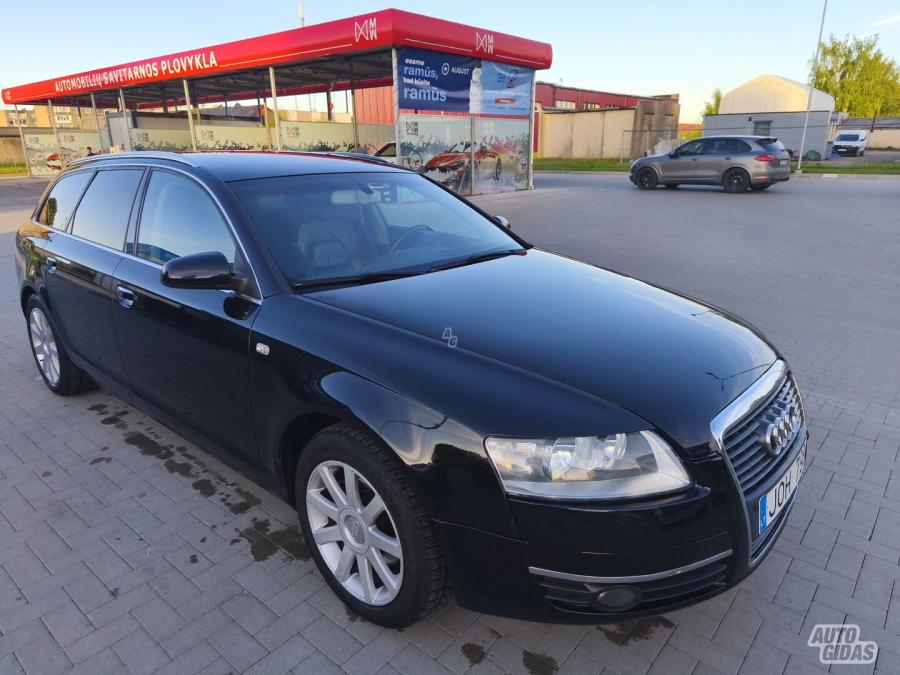 Melns Audi A6 2006 Telšiai, ar dzinēja tilpumu 2.40 L un nobraukumu 385 tūkst. km par 2850 €, foto 1 vietnē AUTOMOTO.COM.LV