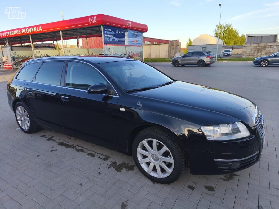 Melns Audi A6 2006 Telšiai, ar dzinēja tilpumu 2.40 L un nobraukumu 385 tūkst. km par 2850 €, foto 3 vietnē AUTOMOTO.COM.LV