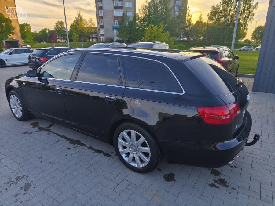 Melns Audi A6 2006 Telšiai, ar dzinēja tilpumu 2.40 L un nobraukumu 385 tūkst. km par 2850 €, foto 6 vietnē AUTOMOTO.COM.LV
