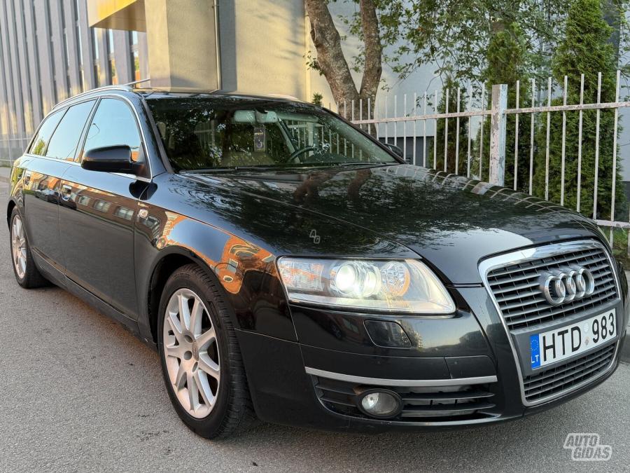 Black Audi A6 2006 in Vilnius, with an engine capacity of 3.00 L and mileage of 480 thousand km for 1999 €, photo 4 on AUTOMOTO.COM.LV