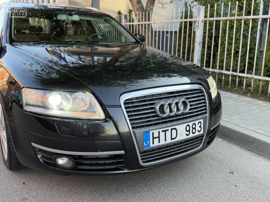 Black Audi A6 2006 in Vilnius, with an engine capacity of 3.00 L and mileage of 480 thousand km for 1999 €, photo 6 on AUTOMOTO.COM.LV