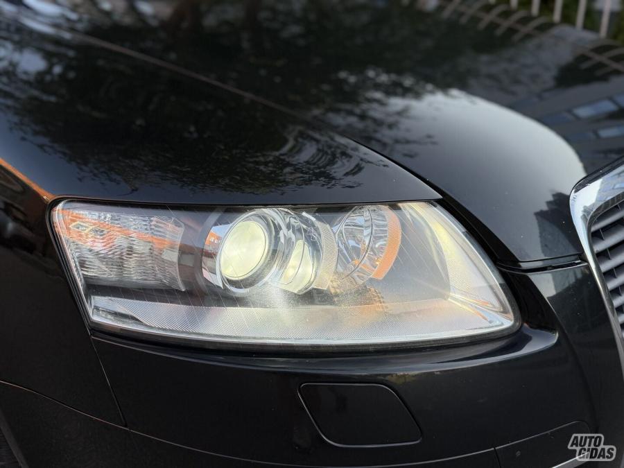 Black Audi A6 2006 in Vilnius, with an engine capacity of 3.00 L and mileage of 480 thousand km for 1999 €, photo 7 on AUTOMOTO.COM.LV
