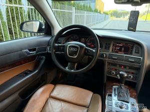 Black Audi A6 2006 in Vilnius, with an engine capacity of 3.00 L and mileage of 480 thousand km for 1999 €, photo 10 on AUTOMOTO.COM.LV