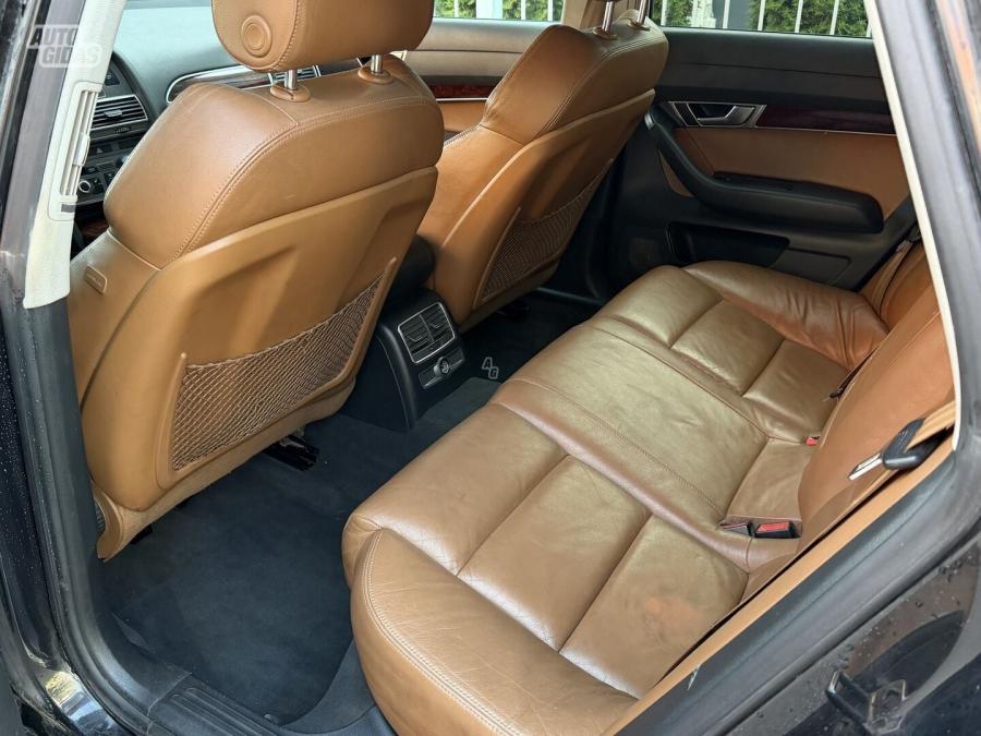 Black Audi A6 2006 in Vilnius, with an engine capacity of 3.00 L and mileage of 480 thousand km for 1999 €, photo 23 on AUTOMOTO.COM.LV