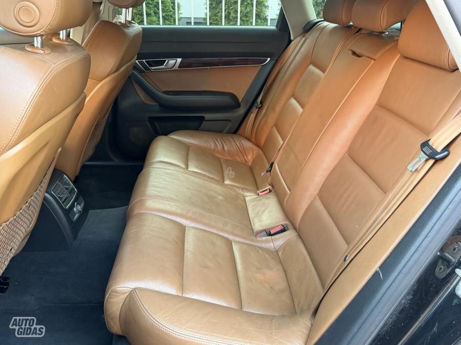 Black Audi A6 2006 in Vilnius, with an engine capacity of 3.00 L and mileage of 480 thousand km for 1999 €, photo 24 on AUTOMOTO.COM.LV