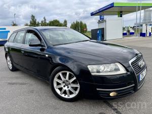 Melns Audi A6 2006 Daugavpils, ar dzinēja tilpumu 2.00 L un nobraukumu 0 tūkst. km par 2350 €, foto 3 vietnē AUTOMOTO.COM.LV