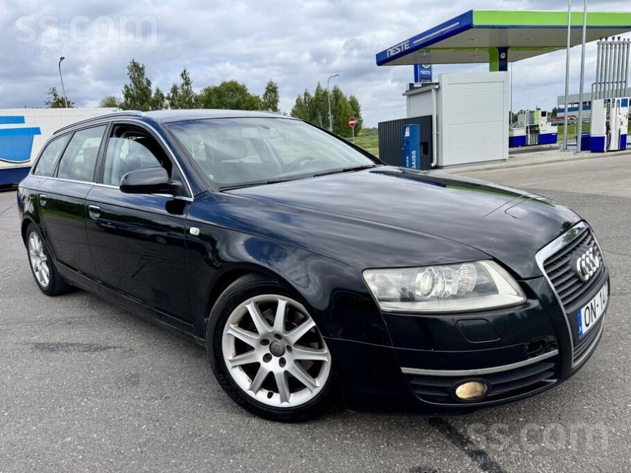 Melns Audi A6 2006 Daugavpils, ar dzinēja tilpumu 2.00 L un nobraukumu 0 tūkst. km par 2350 €, foto 3 vietnē AUTOMOTO.COM.LV