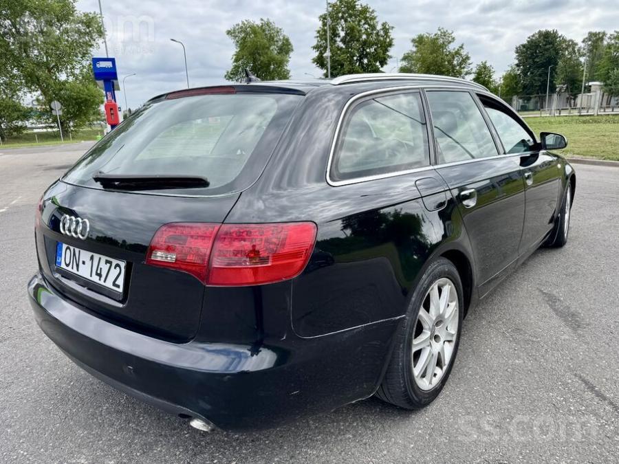 Melns Audi A6 2006 Daugavpils, ar dzinēja tilpumu 2.00 L un nobraukumu 0 tūkst. km par 2350 €, foto 6 vietnē AUTOMOTO.COM.LV