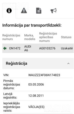 Melns Audi A6 2006 Daugavpils, ar dzinēja tilpumu 2.00 L un nobraukumu 0 tūkst. km par 2350 €, foto 18 vietnē AUTOMOTO.COM.LV