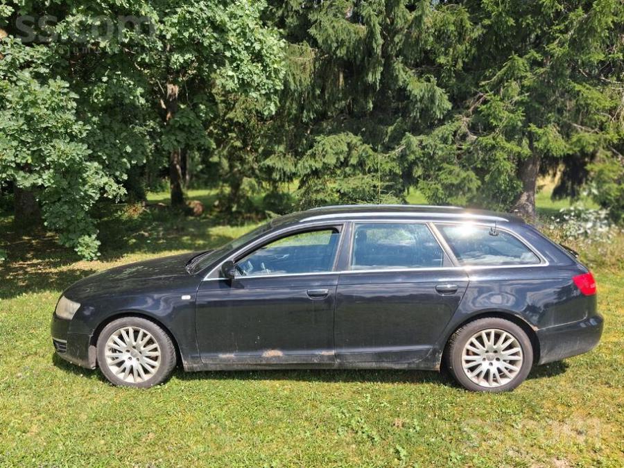 Melns Audi A6 2006 Valmiera, ar dzinēja tilpumu 2.00 L un nobraukumu 399 tūkst. km par 1000 €, foto 1 vietnē AUTOMOTO.COM.LV