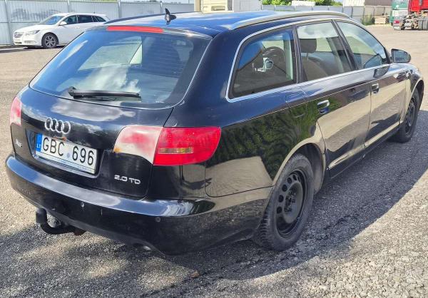 Melns Audi A6 2006 Viļņa, ar dzinēja tilpumu 1.97 L un nobraukumu 299 tūkst. km par 950 €, foto 5 vietnē AUTOMOTO.COM.LV