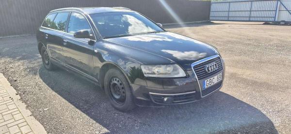 Melns Audi A6 2006 Viļņa, ar dzinēja tilpumu 1.97 L un nobraukumu 299 tūkst. km par 950 €, foto 7 vietnē AUTOMOTO.COM.LV