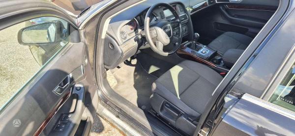 Melns Audi A6 2006 Viļņa, ar dzinēja tilpumu 1.97 L un nobraukumu 299 tūkst. km par 950 €, foto 9 vietnē AUTOMOTO.COM.LV