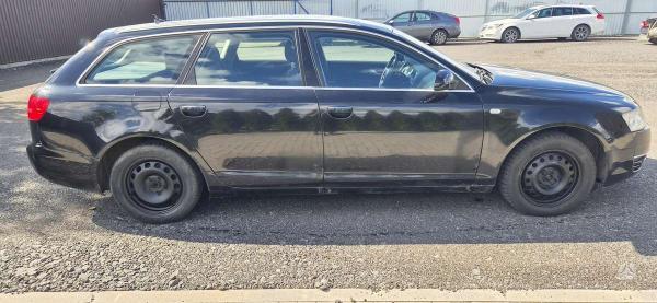 Black Audi A6 2006 in Vilnius, with an engine capacity of 1.97 L and mileage of 299 thousand km for 950 €, photo 6 on AUTOMOTO.COM.LV