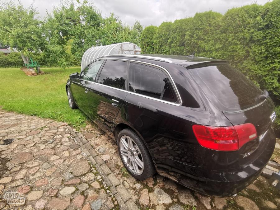 Melns Audi A6 2006 Kauņa, ar dzinēja tilpumu 2.70 L un nobraukumu 350 tūkst. km par 2000 €, foto 3 vietnē AUTOMOTO.COM.LV