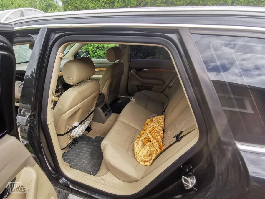 Melns Audi A6 2006 Kauņa, ar dzinēja tilpumu 2.70 L un nobraukumu 350 tūkst. km par 2000 €, foto 5 vietnē AUTOMOTO.COM.LV
