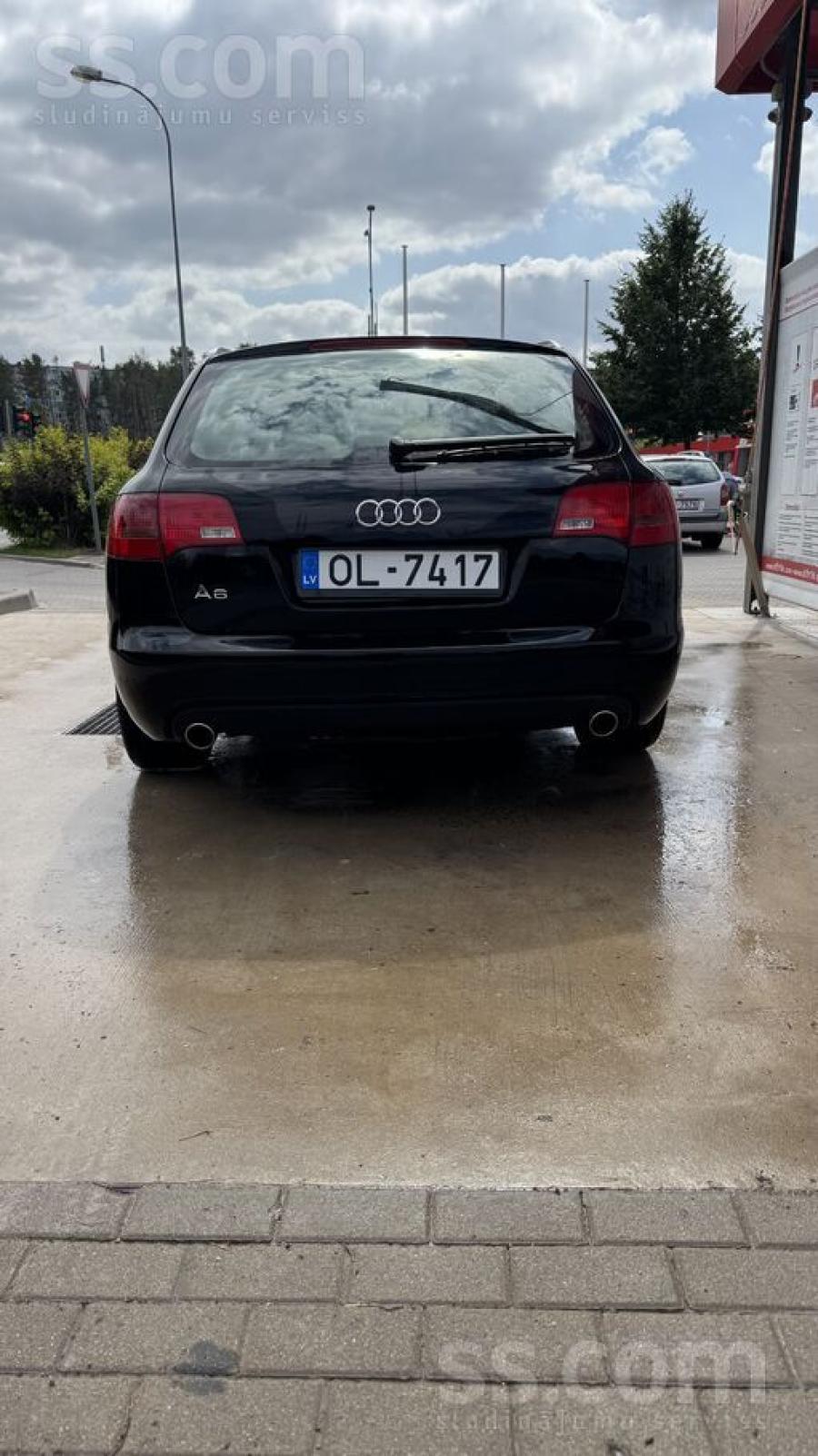 Black Audi A6 2006 in Riga, with an engine capacity of 2.40 L and mileage of 243 thousand km for 3200 €, photo 3 on AUTOMOTO.COM.LV
