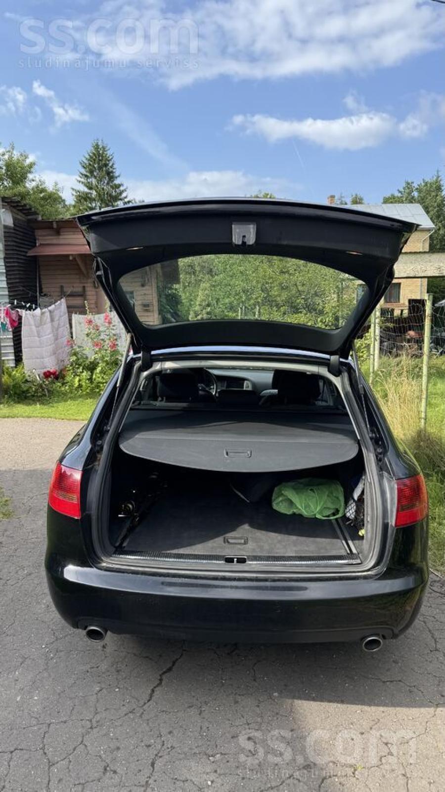 Black Audi A6 2006 in Riga, with an engine capacity of 2.40 L and mileage of 243 thousand km for 3200 €, photo 6 on AUTOMOTO.COM.LV