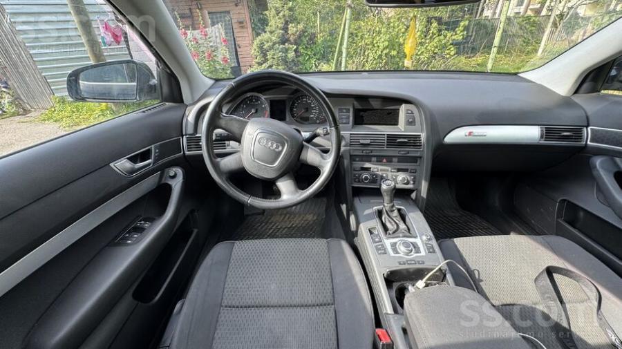Black Audi A6 2006 in Riga, with an engine capacity of 2.40 L and mileage of 243 thousand km for 3200 €, photo 9 on AUTOMOTO.COM.LV