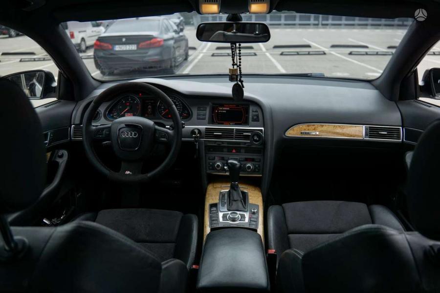 Melns Audi A6 2006 Kauņa, ar dzinēja tilpumu 2.97 L un nobraukumu 368 tūkst. km par 4600 €, foto 30 vietnē AUTOMOTO.COM.LV