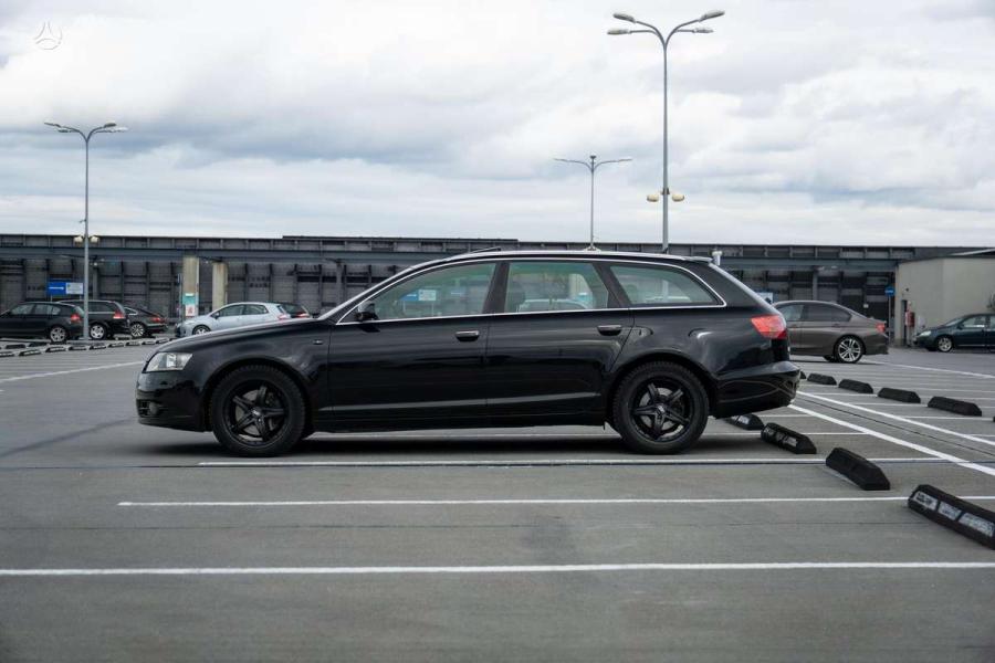 Melns Audi A6 2006 Kauņa, ar dzinēja tilpumu 2.97 L un nobraukumu 368 tūkst. km par 4600 €, foto 6 vietnē AUTOMOTO.COM.LV