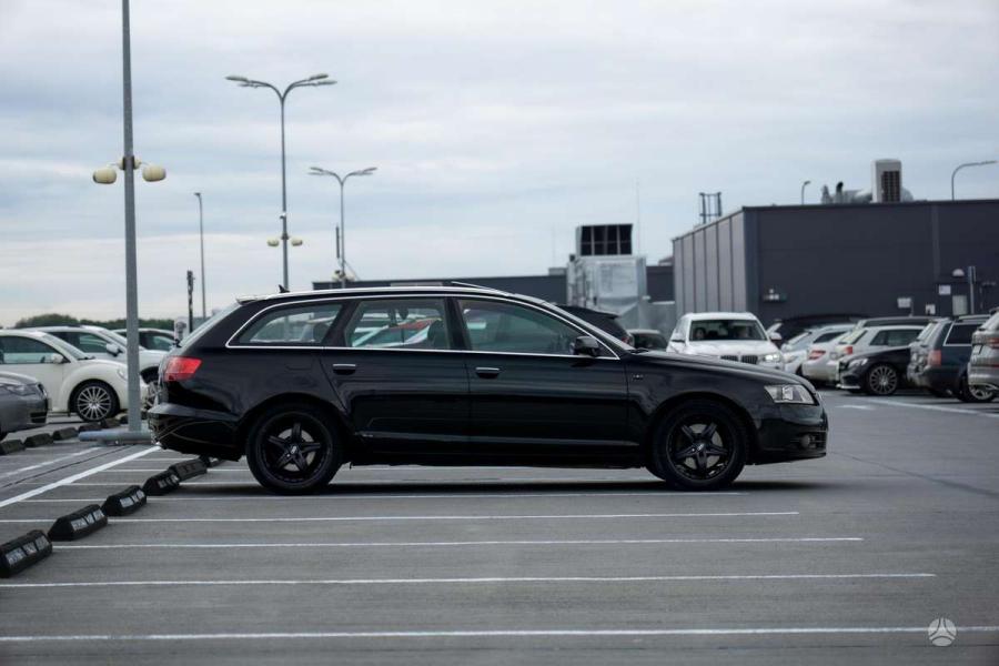 Melns Audi A6 2006 Kauņa, ar dzinēja tilpumu 2.97 L un nobraukumu 368 tūkst. km par 4600 €, foto 9 vietnē AUTOMOTO.COM.LV